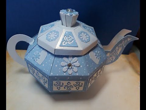 Teapot tutorial using the Tonic studios TIME FOR TEA dies