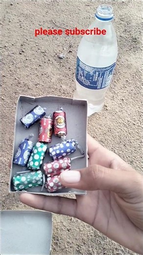 botal ke ander bullet bomb 😮🙀 new crakers testing #2025 #experiment #crakers