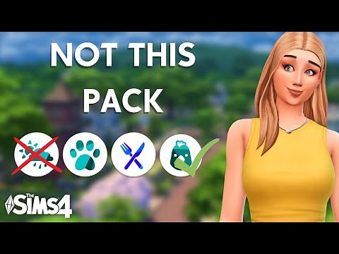 TUTORIAL: How to EASILY disable packs or generate a random set of packs [The Sims 4]