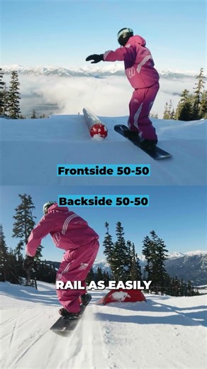 Backside vs Frontside 50-50.
