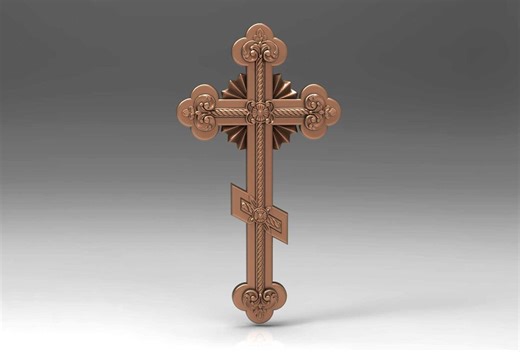 Cross STL File, Religious Cross Relief, Christian CNC - Etsy