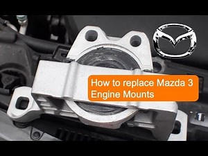 [HD 1080p] How To Replace 04-13 Mazda 3 Engine Mount