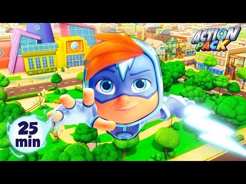 Recess Rescue | Action Pack | Family Time! 👨‍👩‍👦 | MOONBUG KIDS | Family Cartoons