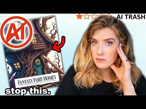 These FAKE AI Coloring Books Need To Stop.