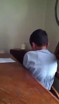 Crying about homework