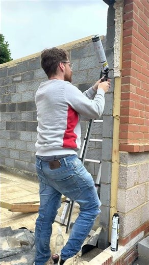 Any Excuse to Spray Expanding Foam | Fitting Cavity Closers