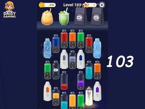 Water Jam Sort Level 103 Walkthrough