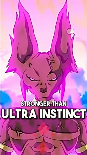 Why Beerus Will ALWAYS Be Stronger Than Goku & Vegeta #shorts