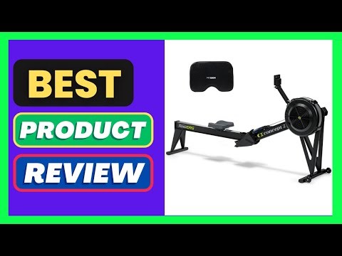 FitXion Concept2 RowErg Model E Indoor Rowing Machine with Tall Legs