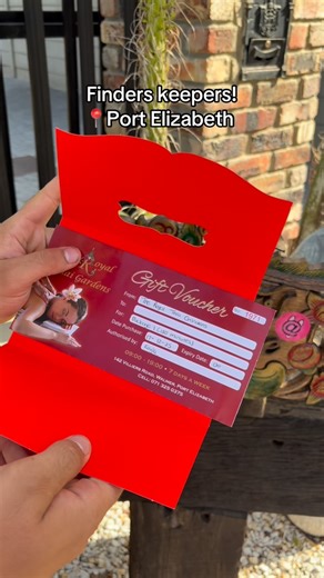 Social Hands Marketing on Instagram: "Envelope #7 has officially been hidden 🎄 Find it first and it’s yours. Inside: a voucher for Royal Thai Gardens’ Package 1 (180 minutes), valued at R1 490. It includes a foot spa, sauna, full body scrub, Thai aroma massage, and a face treatment. A huge thank you to Royal Thai Gardens for making this envelope extra special. Social Hands Stick & Seek: Santa Edition We’re hiding mystery envelopes around PE every day leading up to Christmas. Next drop: tomorrow