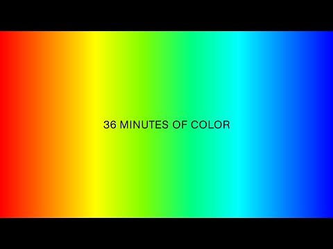 Color Therapy - 36 minutes of full spectrum color