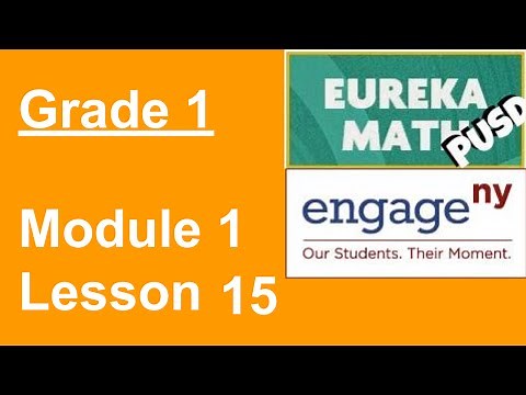 Eureka Math Grade 1 Module 1 Lesson 15