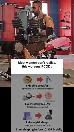 This worsens your pcod