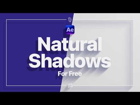 Stop Using Drop Shadows - FREE After Effects Script