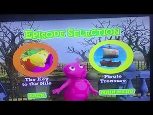 The backyardigans it’s great to be a ghost dvd menu