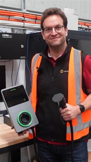 Stephan breaks down one of our most popular units, the MaxiCharger from Autel, a trusted installer-friendly brand. Now with even better margins for sparkies! #evcharging #electricians #onthebench | JET Charge