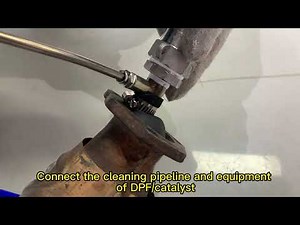 Professional SCR/DPF Cleaning Machine Demonstration | Intelligent Operation Step-by-Step