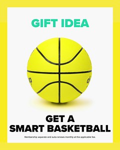 GIFT IDEA FOR KIDS: The Smart Basketball is an interactive sports training tool! 💛 💛 💛 Shop the price drop → dribbleup.com/bball | Dribbleup