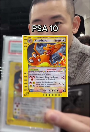 Skyridge Charizard PSA 10 Showcase at Collectacon