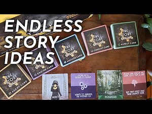 Brainstorm endless story ideas and creative writing prompts with a storytelling card game
