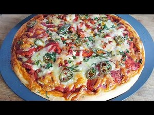 Fast and Easy Pizza Recipe (really easy to make and delicious)