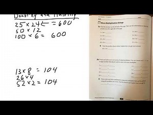 Multiplication Strategies - Halving and Doubling and 5 is Half of 10