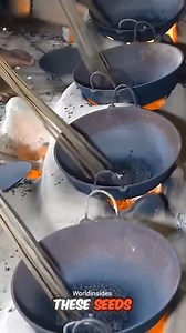 "Look how these people take fox nuts out of this leaf." #reels #foxnuts | Worldinsides