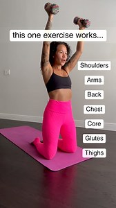 195K views · 3.1K reactions | This move is the best. Try 20 reps and see how you feel! I love compound movements because they knock out multiple body parts in one move. | Sia Cooper | Facebook