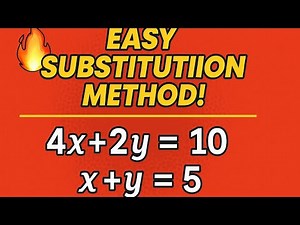 Simultaneous Equations - Step by Step🔥🔥
