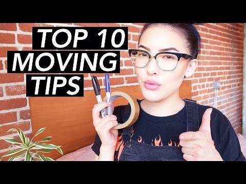 TOP 10 MOVING TIPS | soothingsista