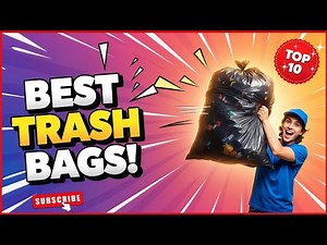 Top 10 Best Trash Bags of 2025 | Strong, Durable & Affordable Picks #ElectroFinds #reviews