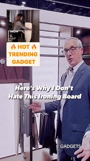 You’ll Never Hate Ironing Again. Just Watch This! EZ Folding Ironing Board by @Rev-A-Shelf #gadgets #storage #closets #homeimprovement #reels | Interior Trend Inc.