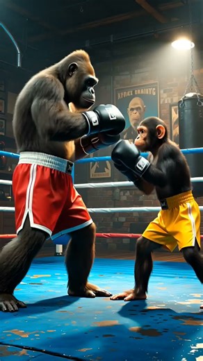 Monkey fight #shortsviral #monkeyfight #fight