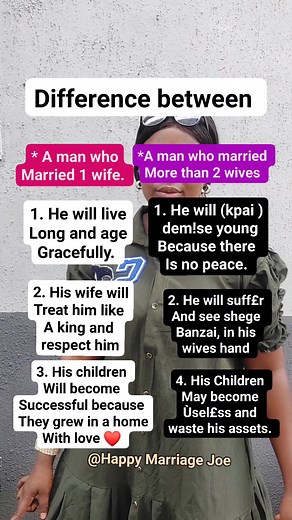 19K views · 38 reactions | Men Marry 1 wife please #fyblifestyle #story | Happy Marriage Joe | Facebook