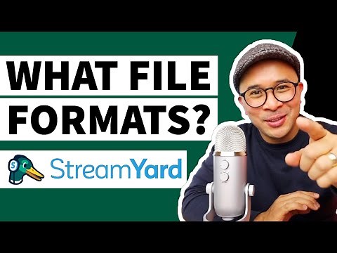 Learn What Files You Can Download From ‪@StreamYard‬ In This Tutorial!