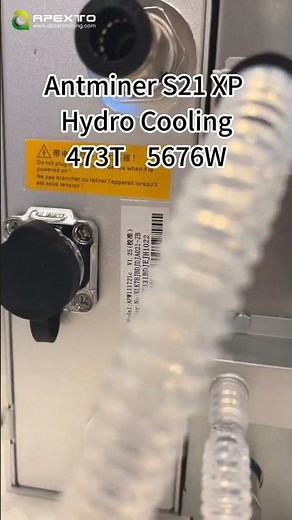 Bitmain Antminer S21 XP Hydro Miner for Bitcoin Mining