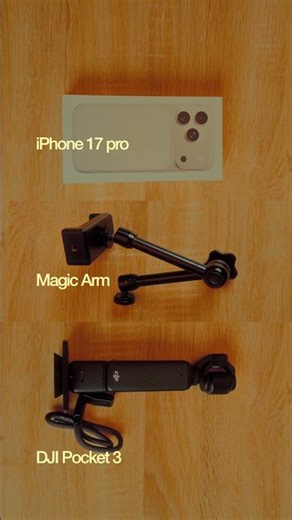 How to create cinematic 180 degree Spin shot with magic arm and iPhone 17 pro.