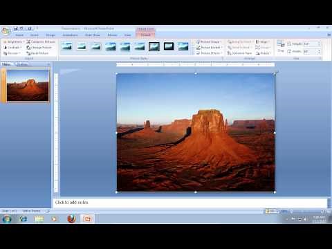 How to Make a PowerPoint 2007 Slide Landscape
