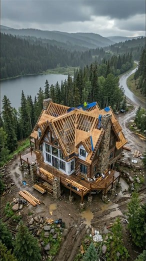Cabin Enclosure Roof & Window Installation #CabinRoof #WindowInstallation #ExteriorCladding #Weather