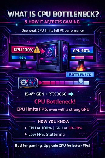 WHAT IS CPU BOTTLENECK? 🚨 Your Processor Is KILLING Your FPS! #CPUBottleneck #PCGaming #GamingPC