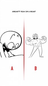 1.6K views · 11 reactions | Exercise 廊 A vs B (Animation Meme) Orig @SonicDavid | Nutshell Animations | Facebook