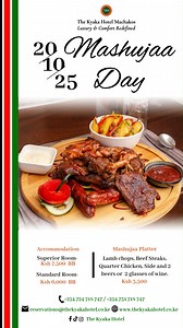 2.5K views · 56 reactions | #MashujaaWeekend loading… why not make it count? We’ve got the perfect stay waiting for you at The Kyaka Hotel, Machakos. | The KYAKA HOTEL, Machakos | Facebook