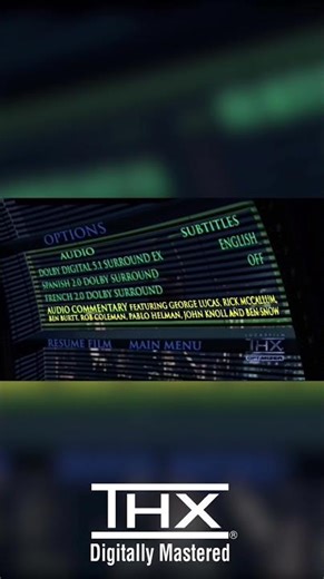 Star Wars II Attack Of The Clones (2002) DVD Options Menu II