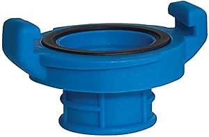 Watts AQLCF34 ANKA QL Series 3/4" Female NPT Quick-Lock Hose Coupling, Blue Fitting with Black O-Ring Seal, High Grade Glass Fiber Reinforced Nylon, Universal Connection, Agriculture & Irrigation