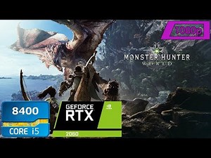 Monster Hunter World High Resolution Texture Pack RTX 2060 + i5 8400 Benchmark