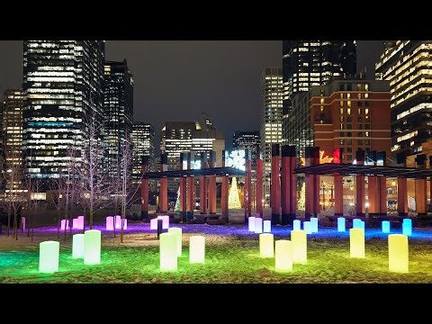 In The Winter | Eau Claire Plaza - Calgary, AB, CA