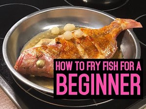 How to pan fry fish for beginners 初学者煎鱼方法