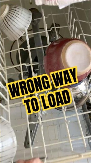 How NOT to Load a Dishwasher