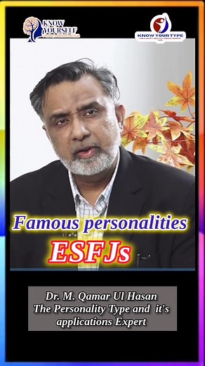 Dr. Qamar talks about the fanous ESFJ Personality types. #mbti #parenting #drqamar #16types #viral #fypシ゚viralシ | Muhammad Qamarul Hassan