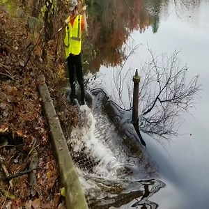 193K views · 1.5K reactions | Unclog the giant lake drain, the worst drain I've ever seen, giant whirlpool | Magic To Go | Facebook